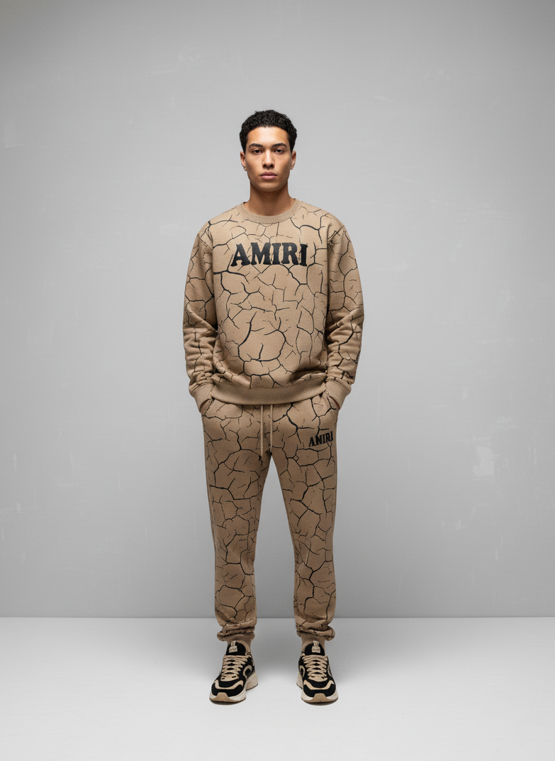 Amiri Camel Tracksuit – MK Rockstar